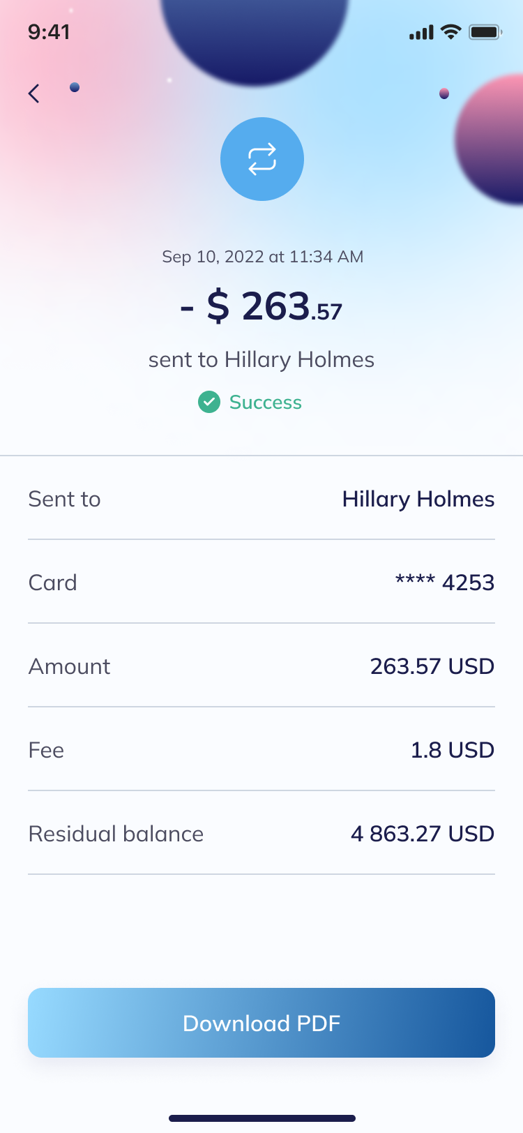 Teofin - Mobile Banking App | React Native CLI 0.70.6 by George_Fx
